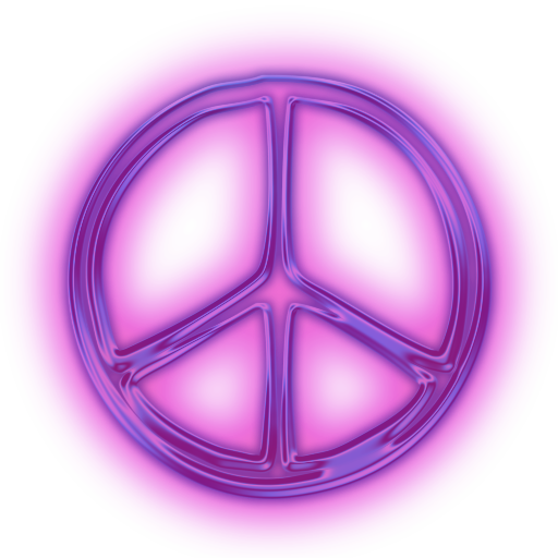 Image 114356 Glowing Purple Neon Icon Symbols Shapes Peace Sign Ttfpng Gamers Fanon Wiki
