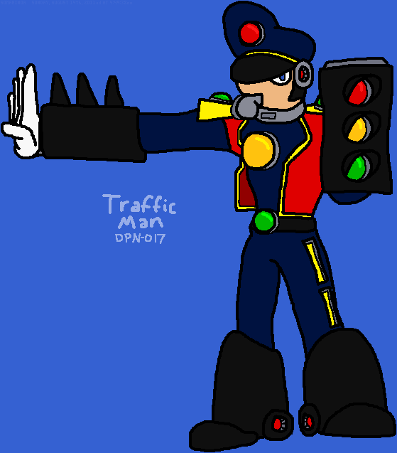 Traffic Man - Mega Man Fanon Wiki Traffic Man - Mega Man Fanon Wiki