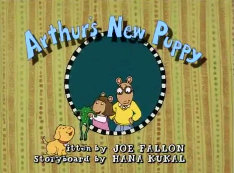 Image - Arthur's New Puppy Title Card.png - Arthur Wiki