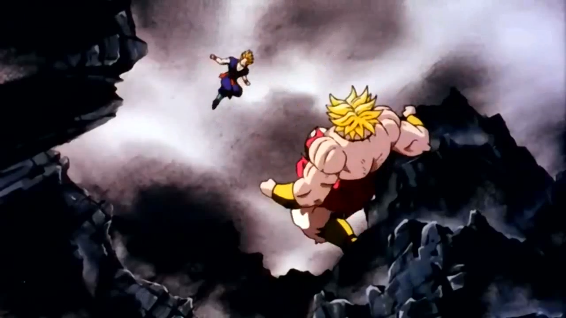 Gohan Vs Broly Super Saiyajin Legendario Dragon Ball Wiki Wikia