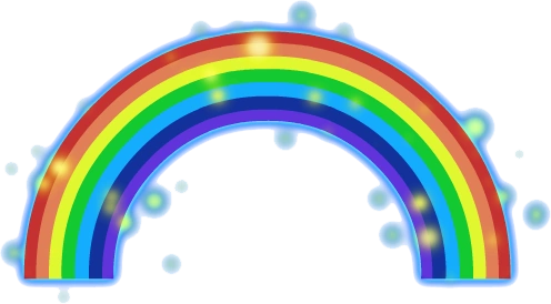 Arco iris en png - Imagui