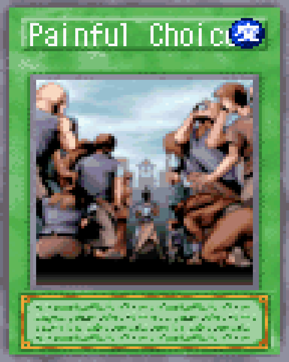 Painful Choice - Yu-Gi-Oh! World Championship Wiki Painful Choice - Yu-Gi-Oh! World Championship Wiki