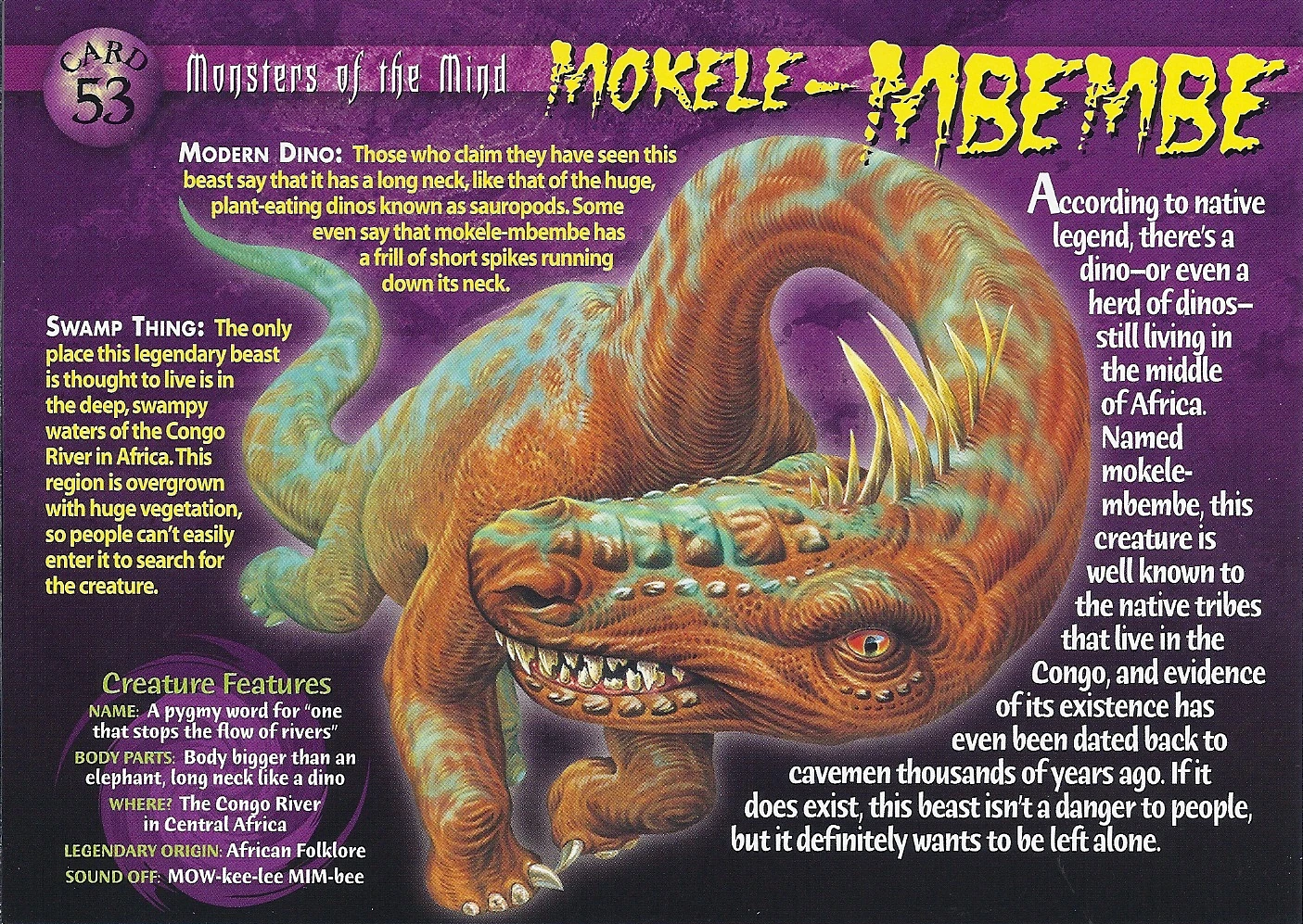 Mokele Mbembe Wierd N wild Creatures Wiki