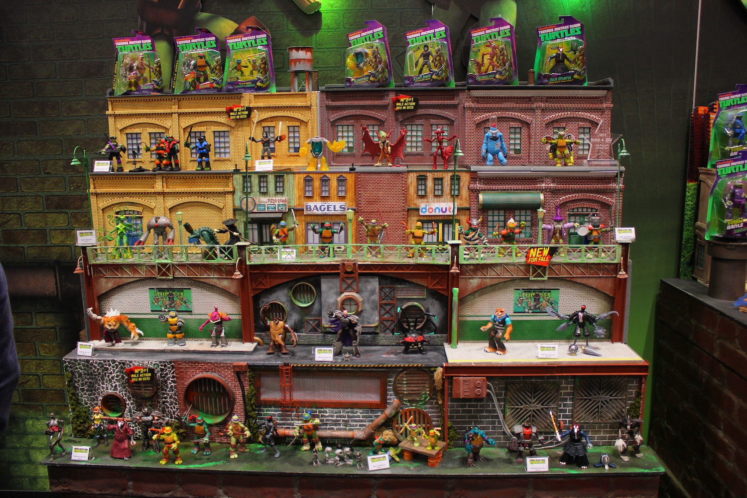 List Of Teenage Mutant Ninja Turtles Action Figures 2012 present 