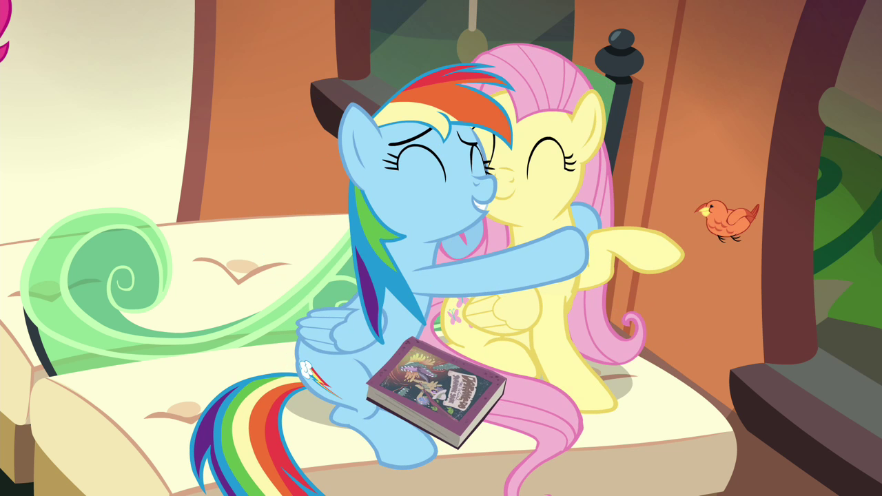 Image - Rainbow Dash hugging Fluttershy S4E22.png - My Little Pony ... Image - Rainbow Dash hugging Fluttershy S4E22.png - My Little Pony ...