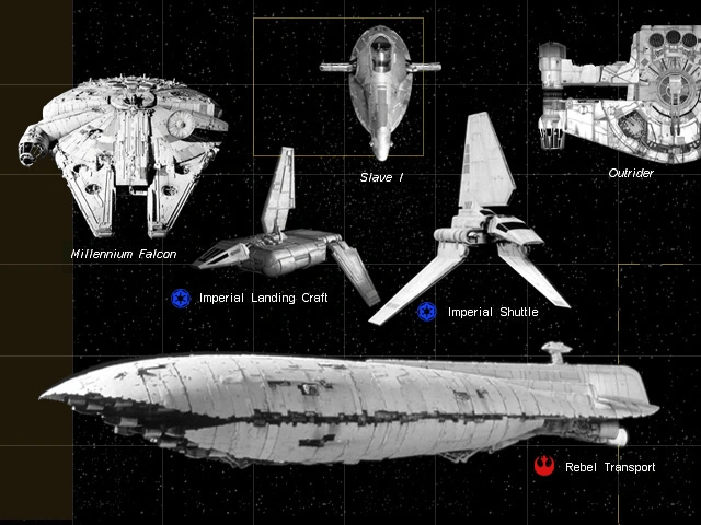 Naves de transporte star wars - Imagui