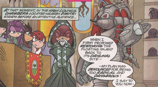 Dimitri - Mobius Encyclopaedia - Sonic the Hedgehog Comics