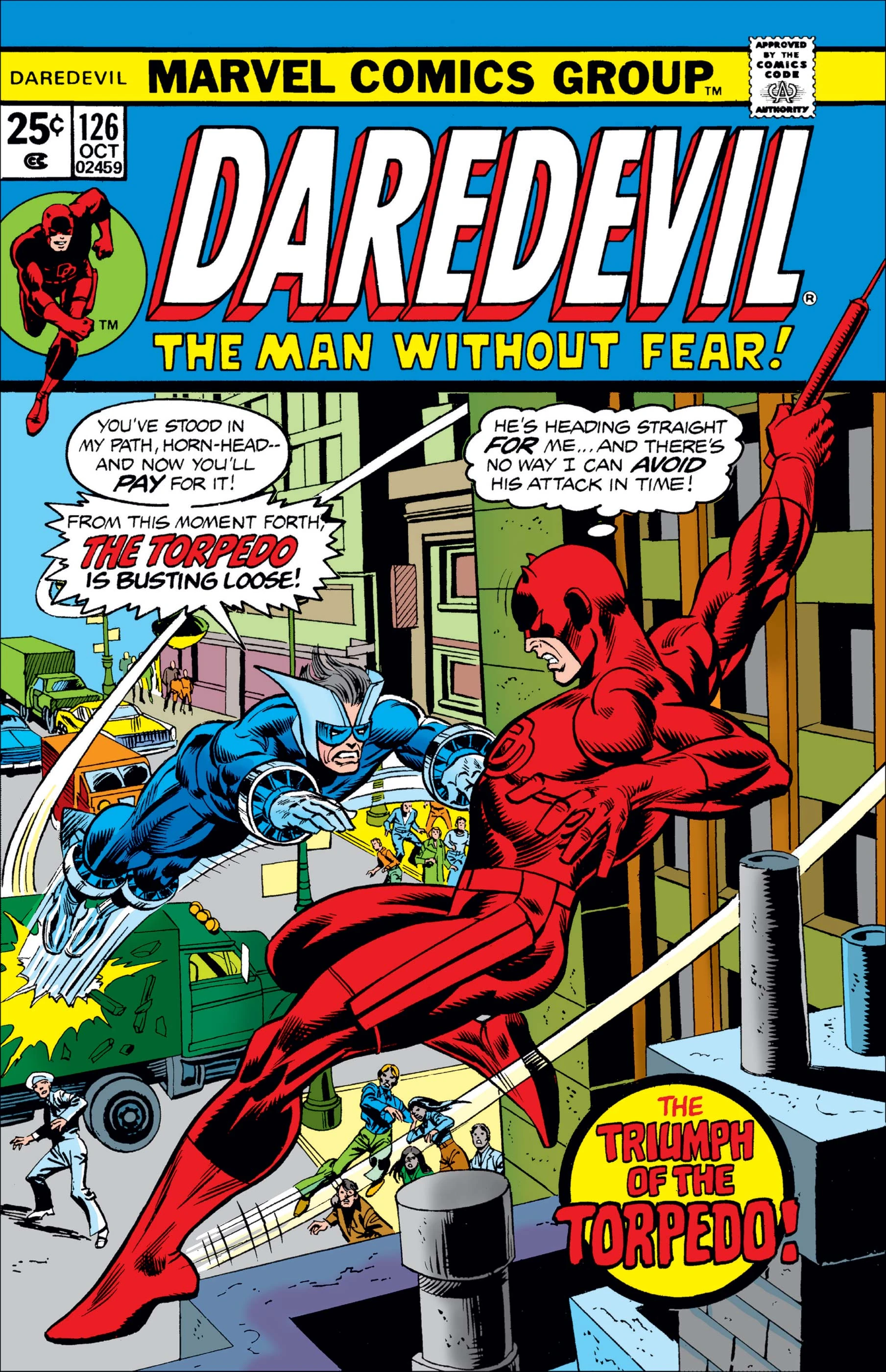 Daredevil Vol 1 126 - Marvel Comics Database