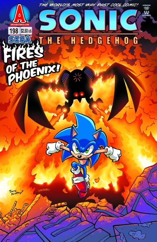 Archie Sonic the Hedgehog Issue 198 - Mobius Encyclopaedia - Sonic the ...