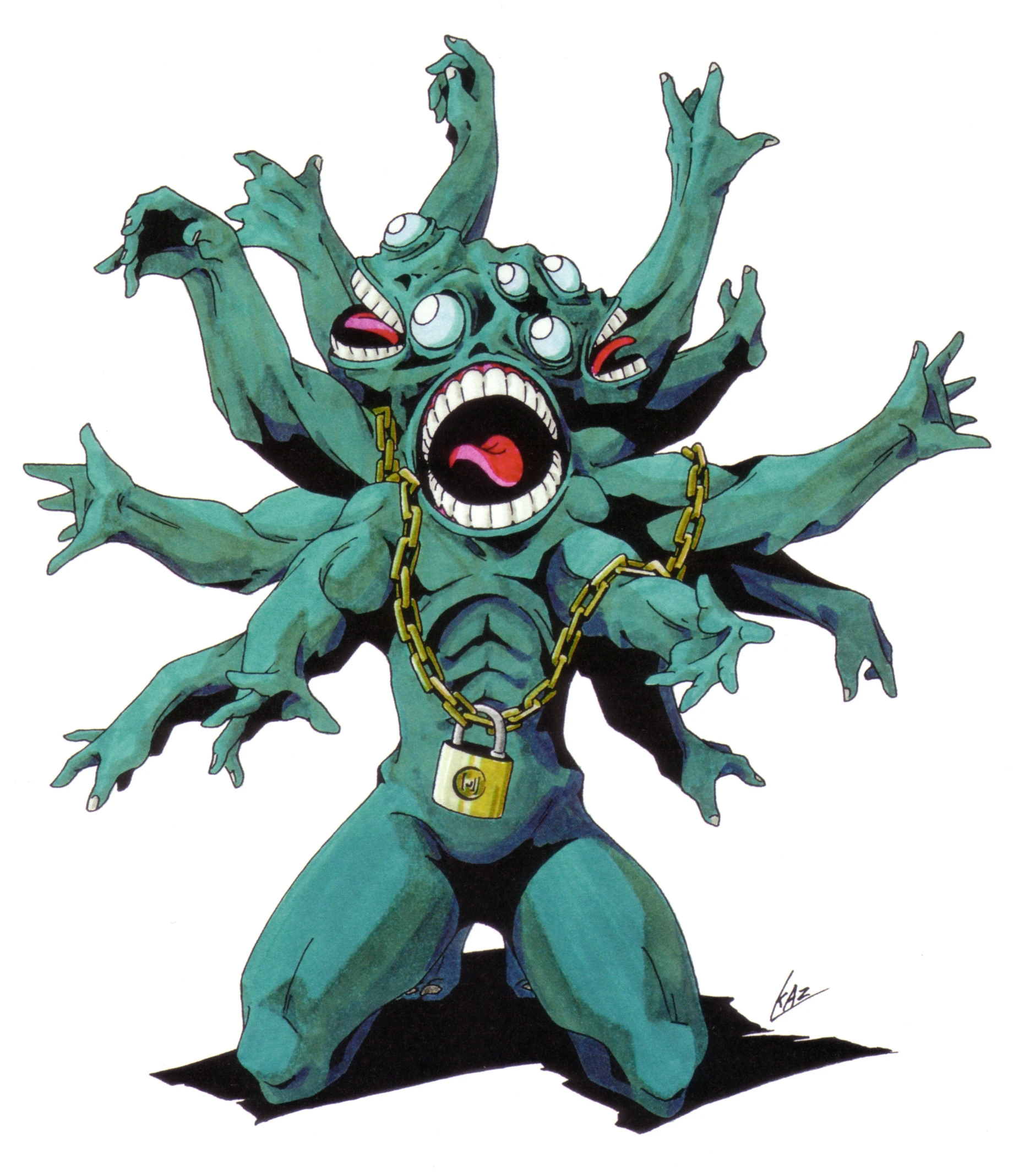 Hecatoncheir - Megami Tensei Wiki: a Demonic Compendium of your True Self