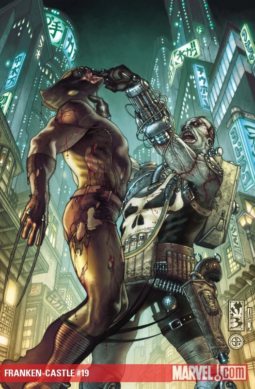 Franken-Castle Vol 1 19 Textless