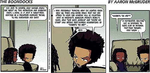 A Right to Be Hostile - The Boondocks Information Center