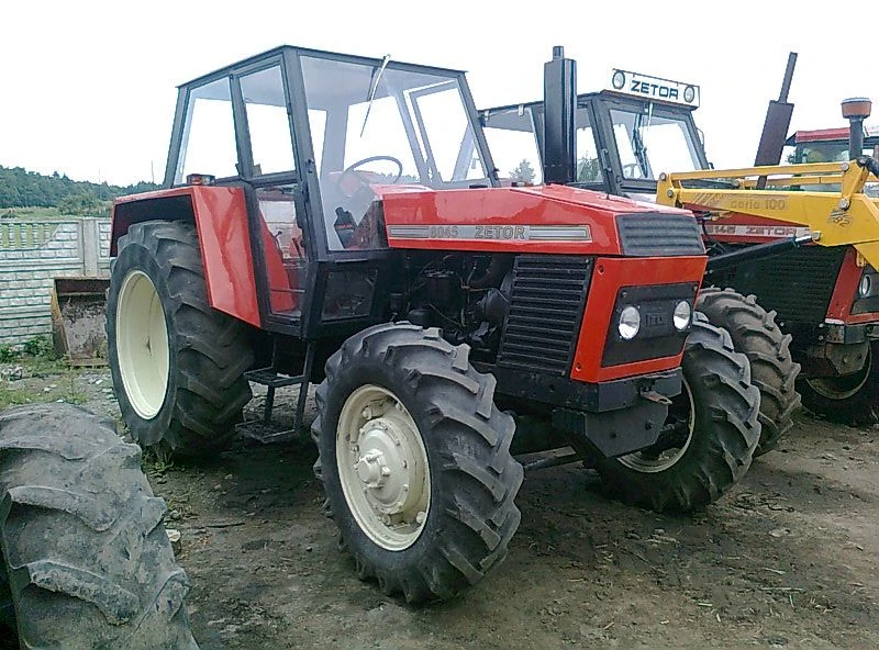 Zetor 8045 - Tractor & Construction Plant Wiki - The classic vehicle ...