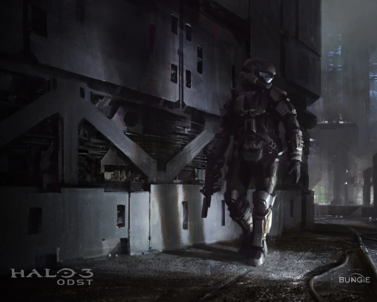 Image - The Rookie ConceptArt halo3 odst.jpg - Halo Nation — The Halo ...
