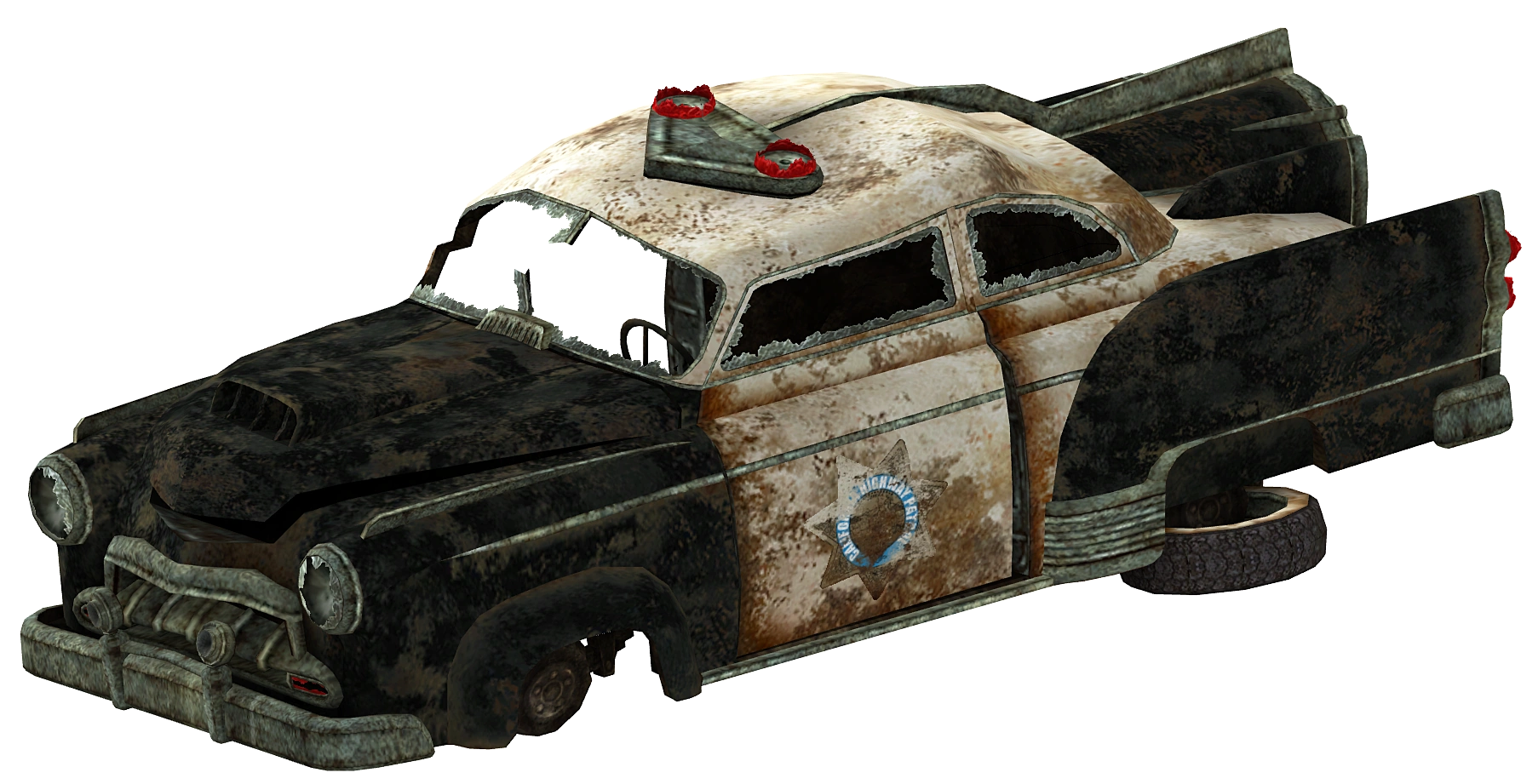 Image - FNV Patrol Car.png - The Fallout wiki - Fallout: New Vegas and more