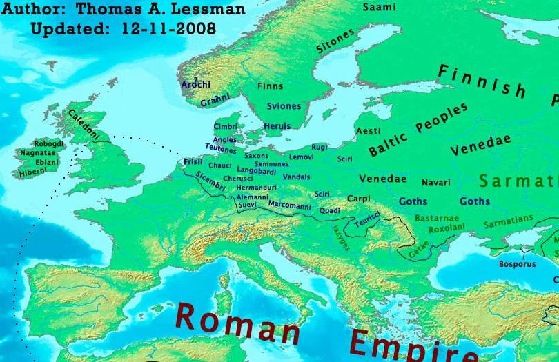 Image - Europe-200ad.jpg - Wiki Atlas of World History