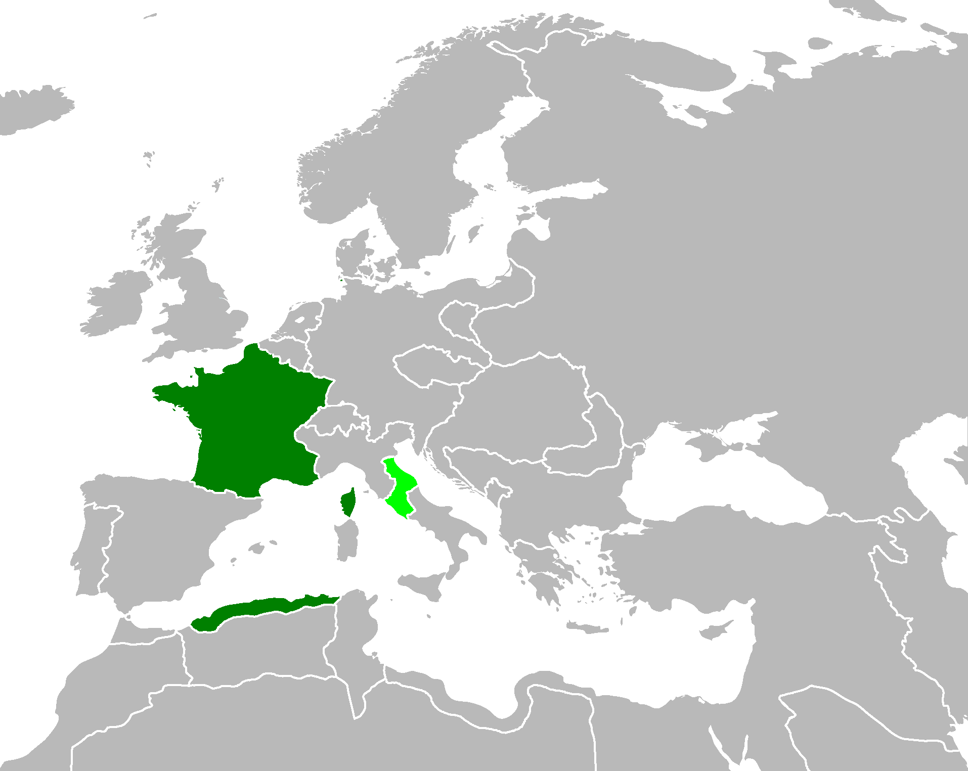 Second French Empire (Nationalism 1848) - Alternative History