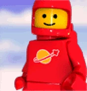 Red Classic Spaceman - Brickipedia, the LEGO Wiki