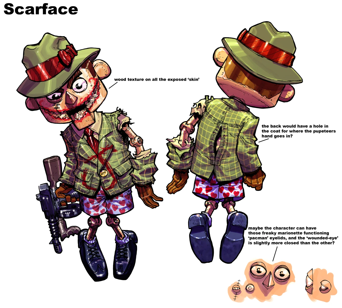 Image - ScarfaceConcepts1.jpg - Batman Wiki