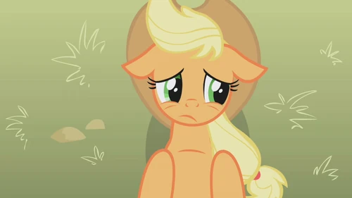 Image - Applejack sad S01E04.png - My Little Pony Friendship is Magic ...