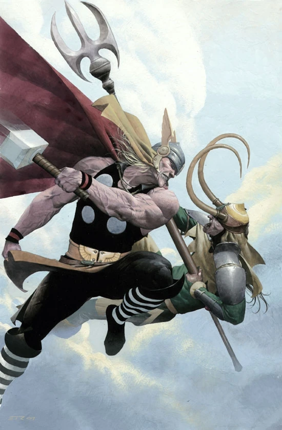 What Thor scan or cover would make the best canvas painting? : r/Marvel
