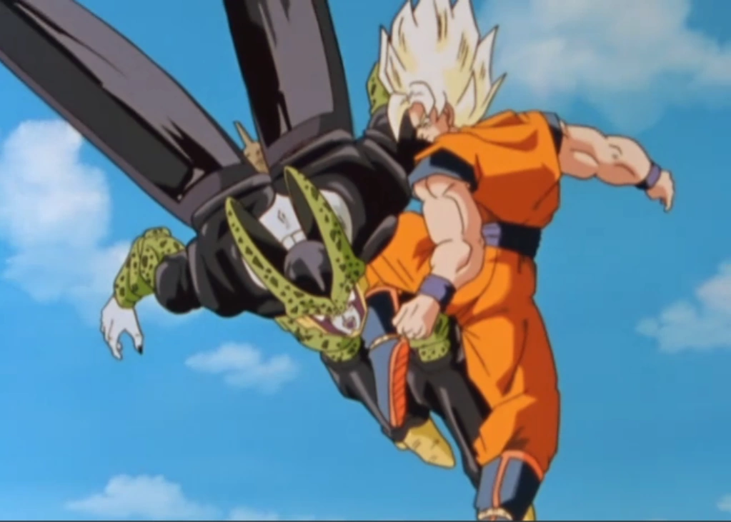 Showdown! Cell vs. Goku! - Dragon Ball Wiki
