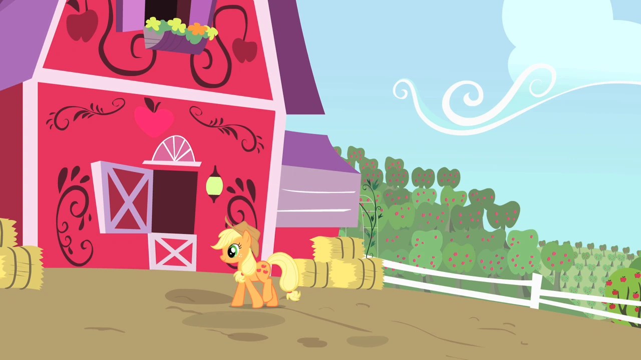 Image - Applejack walking by her barn S01E25.png - My Little Pony ...
