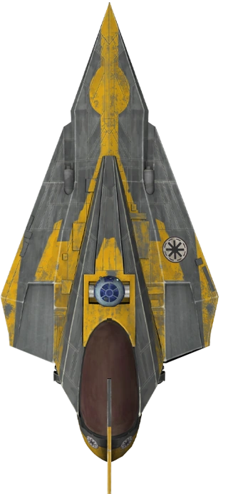 Anakin Skywalker's Delta-7B Aethersprite-class light interceptor ...