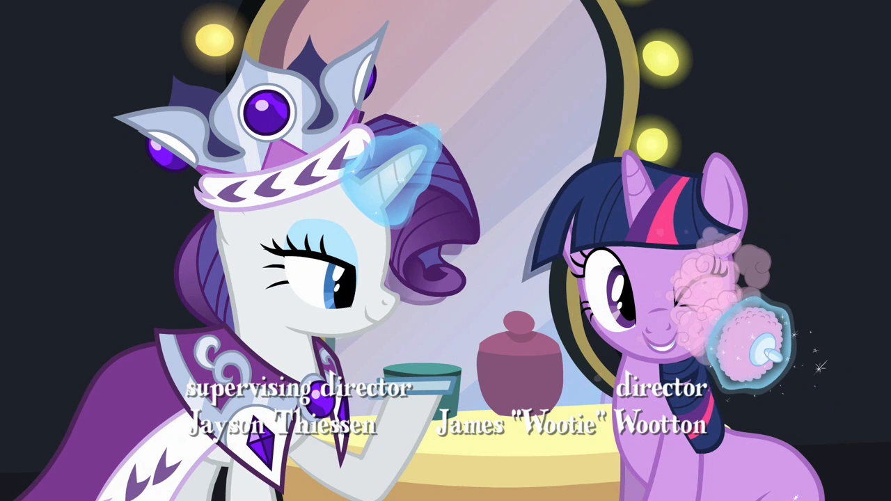Image - Rarity putting blush on Twilight S2E11.png - My Little Pony ...
