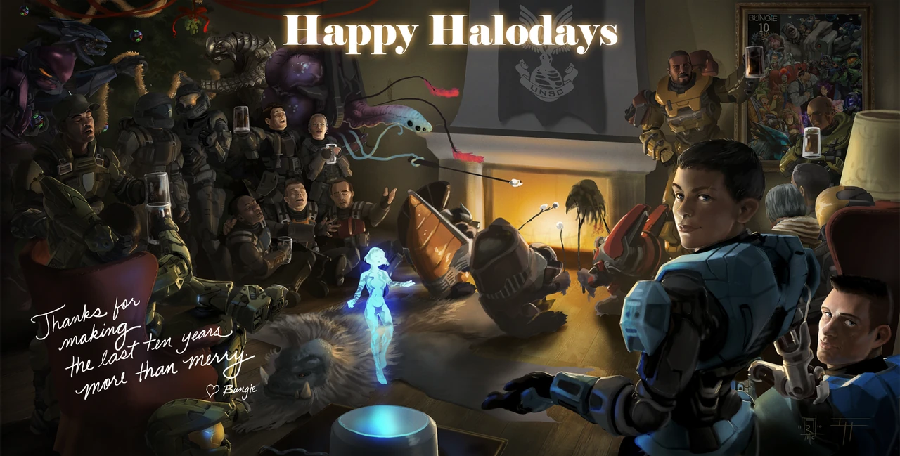 Happy Holidays cards from game developers | NeoGAF