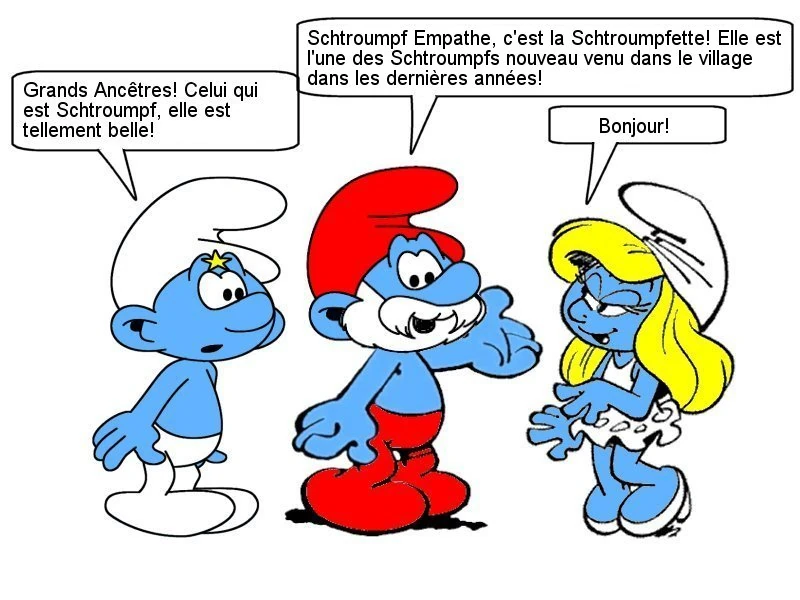 User blog:VicGeorge2K9/''EMPATH: The Luckiest Smurf'' novel in French ...