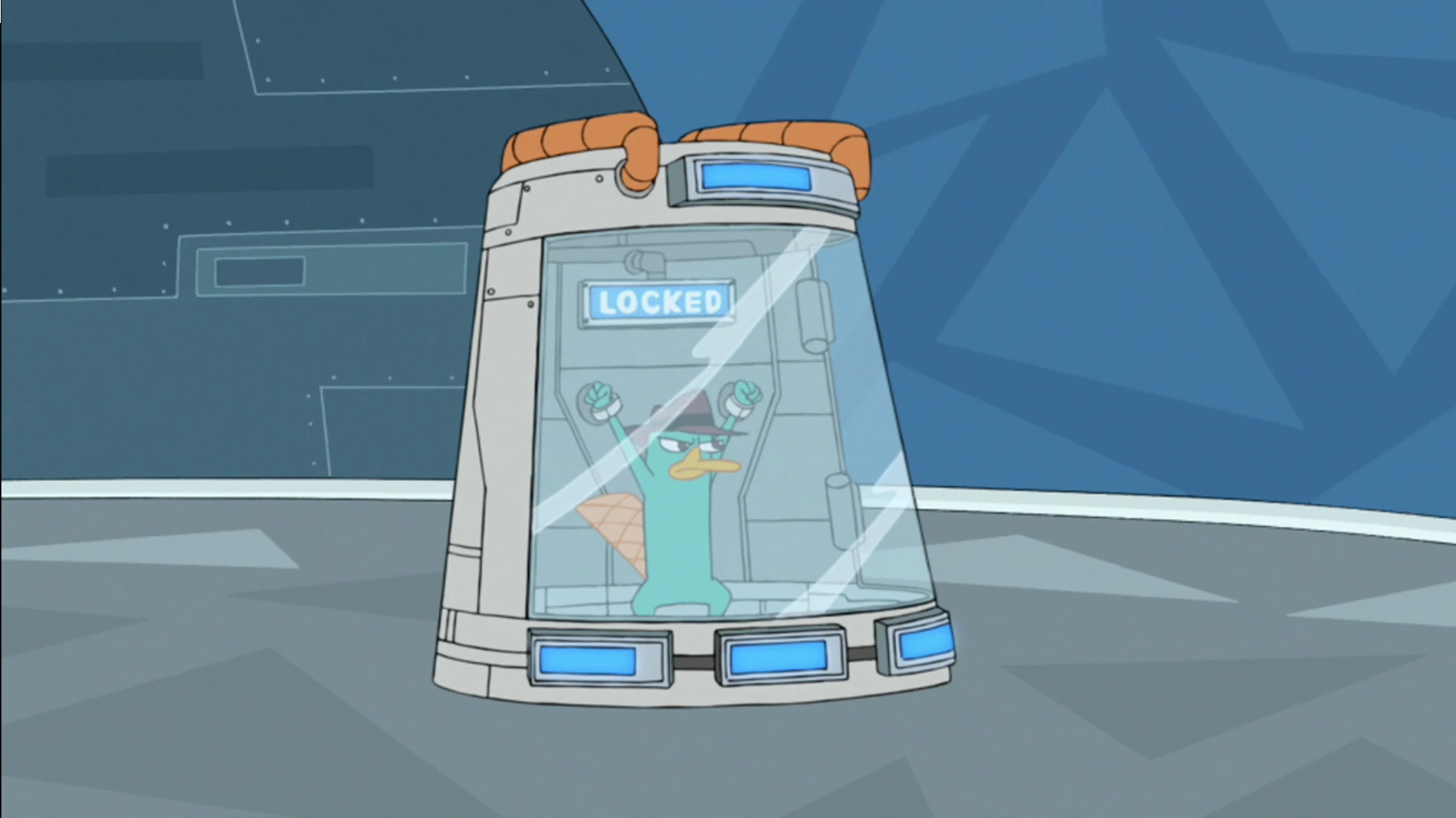 Regurgitator trap perry