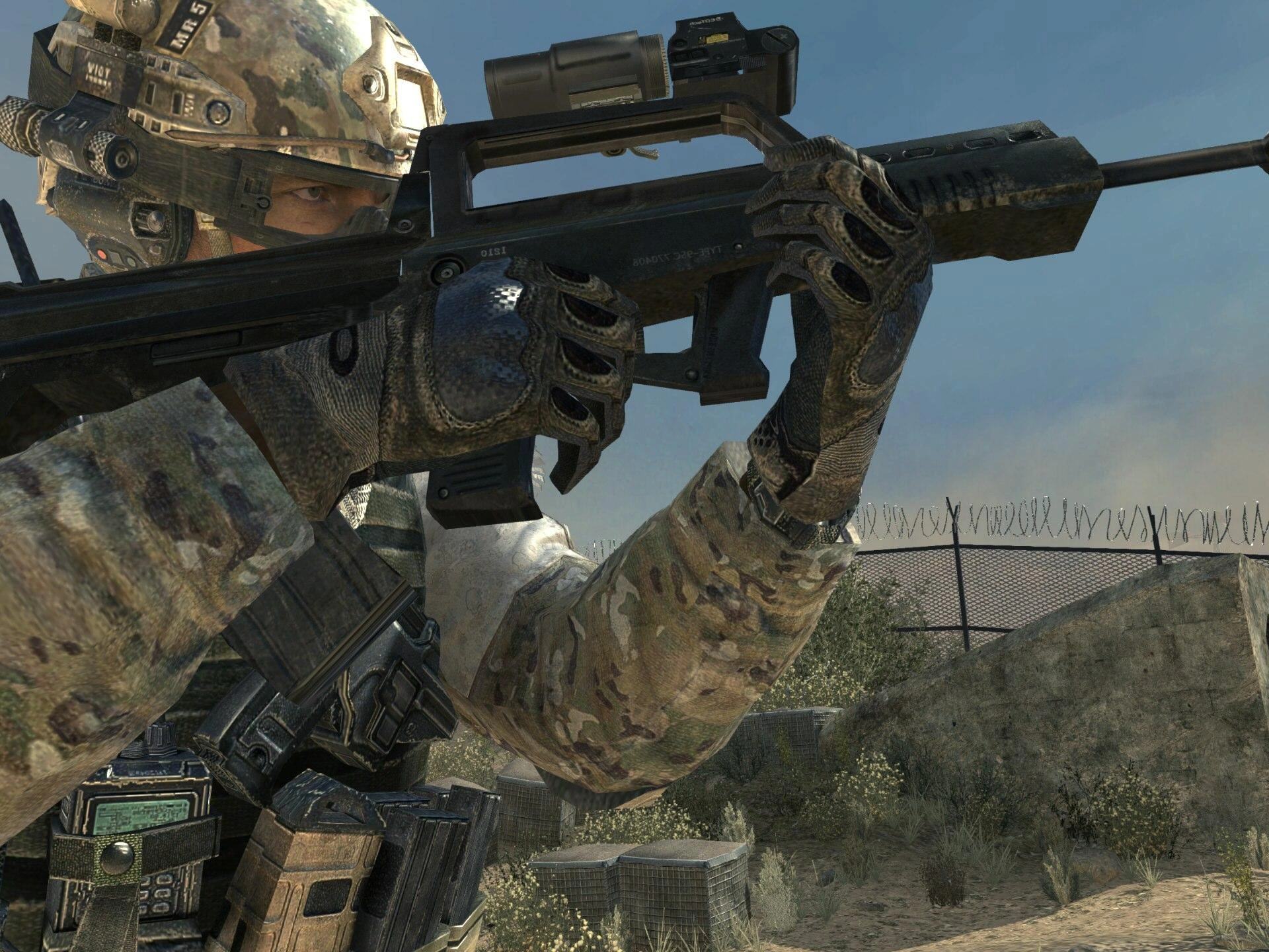 Image - Type 95 Hybrid Sight Third Person MW3.png - The Call of Duty ...