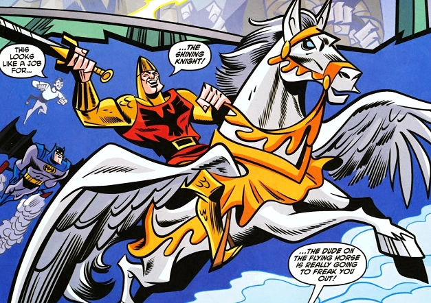 File:Shining knight btbatb 001.png - DC Comics Database