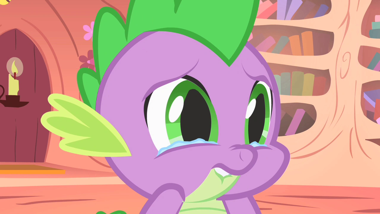 Image - Spike crying S1E24.png - My Little Pony Friendship is Magic Wiki