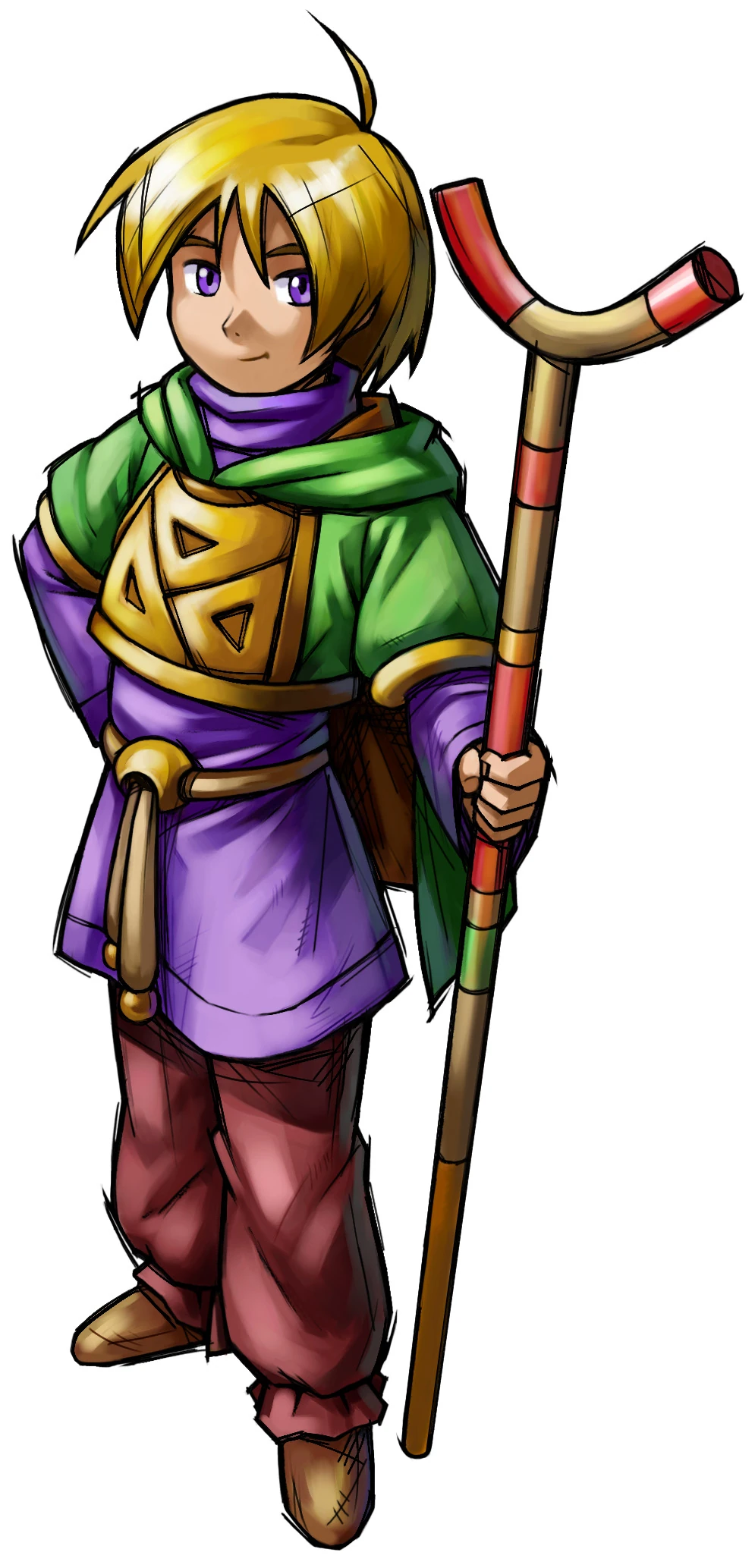 Ivan - The Golden Sun wiki - Dark Dawn, Lost Age, guides, and more
