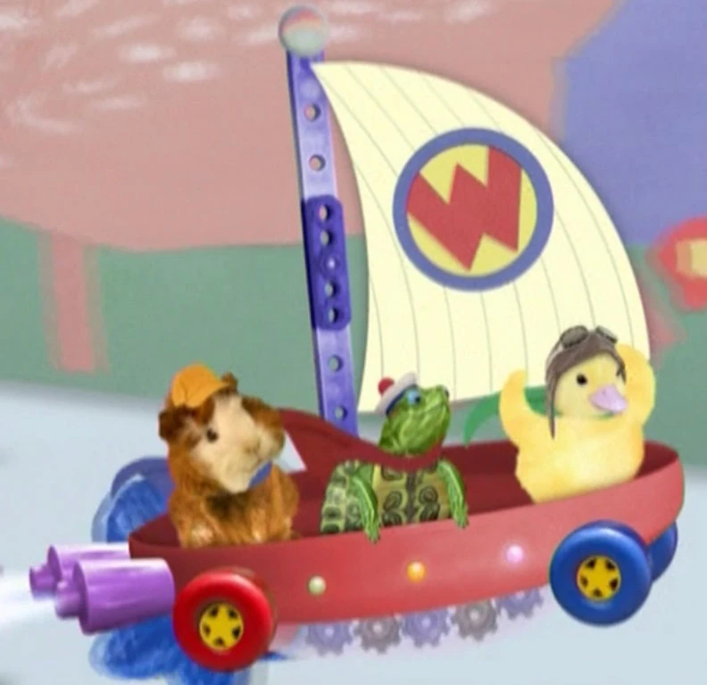 Image - Red Back Wheels Flyboat.jpg - Wonder Pets! Wiki