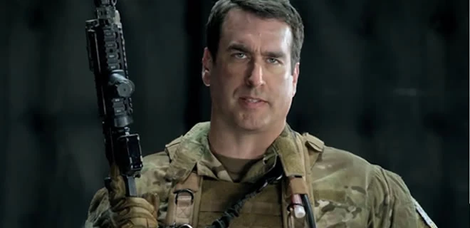 Rob Riggle In Uniform
