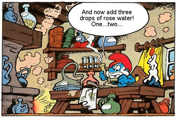 Papa Smurf's laboratory - Smurfs Wiki