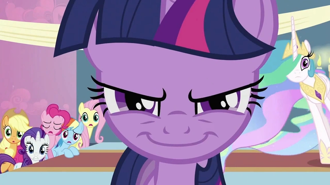 Image - Twilight mean grin S2E25.png - My Little Pony Friendship is ...