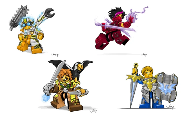 Image - Lego Universe Characters.jpg - Brickipedia, the LEGO Wiki