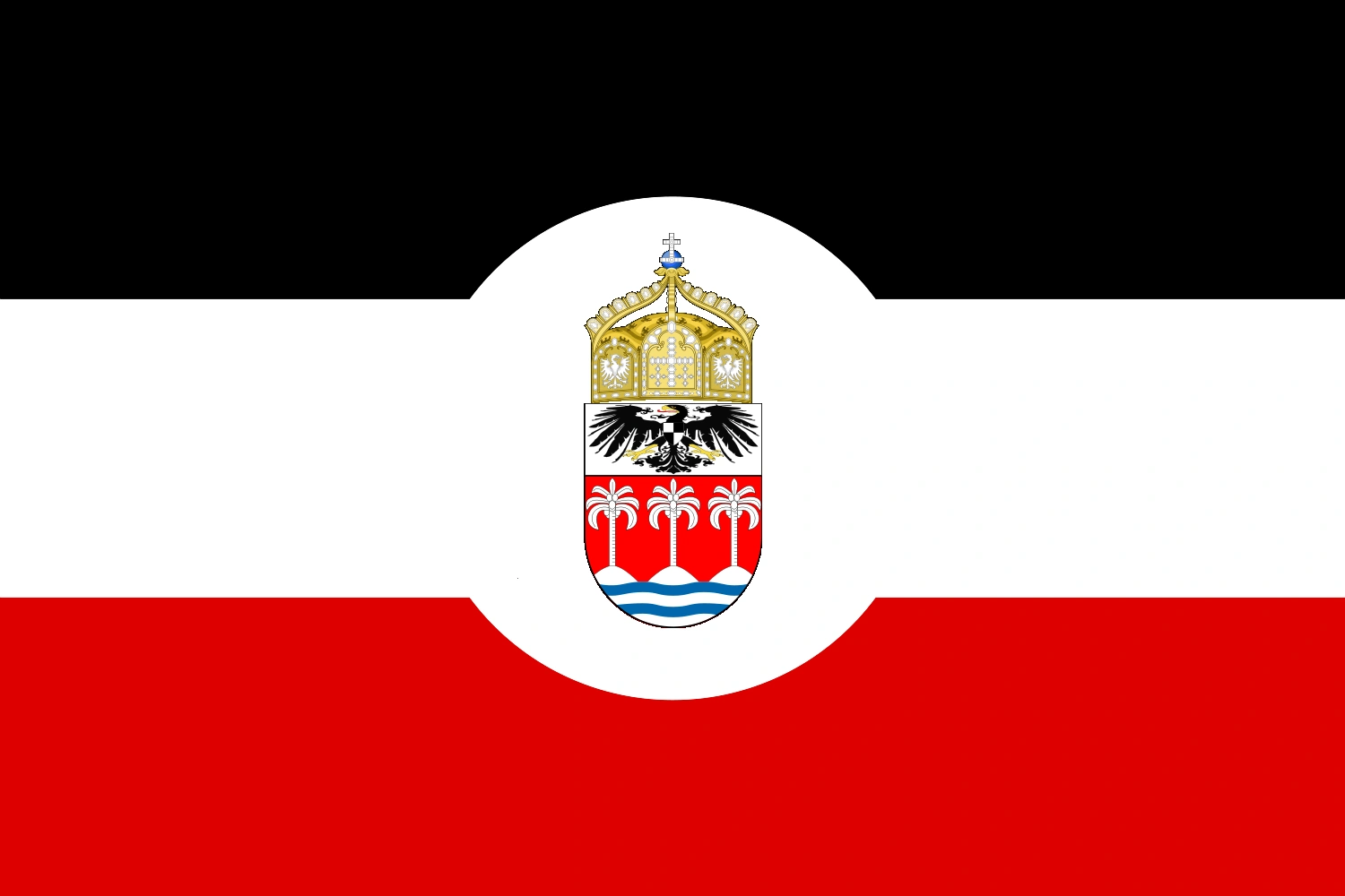 Flag of German Samoa