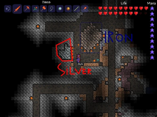 Image - Iron and silver terraria.png - Terraria Wiki