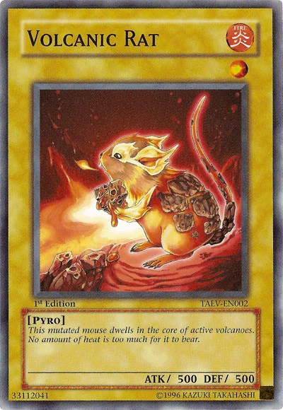 Volcanic Rat - Yu-Gi-Oh!
