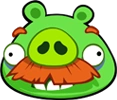 Image - Mustache pig.png - Bad Piggies Wiki