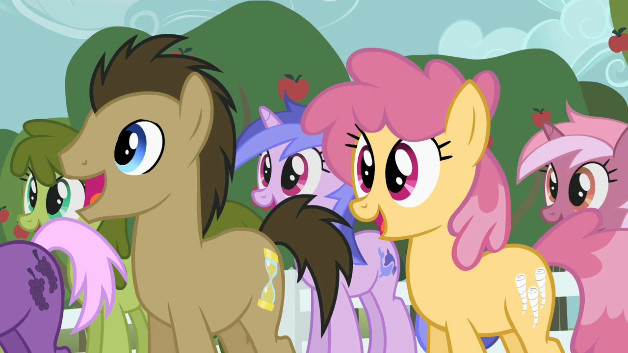 Image - Dr. Hooves and Sea Swirl excited S2E15.png - My Little Pony ...