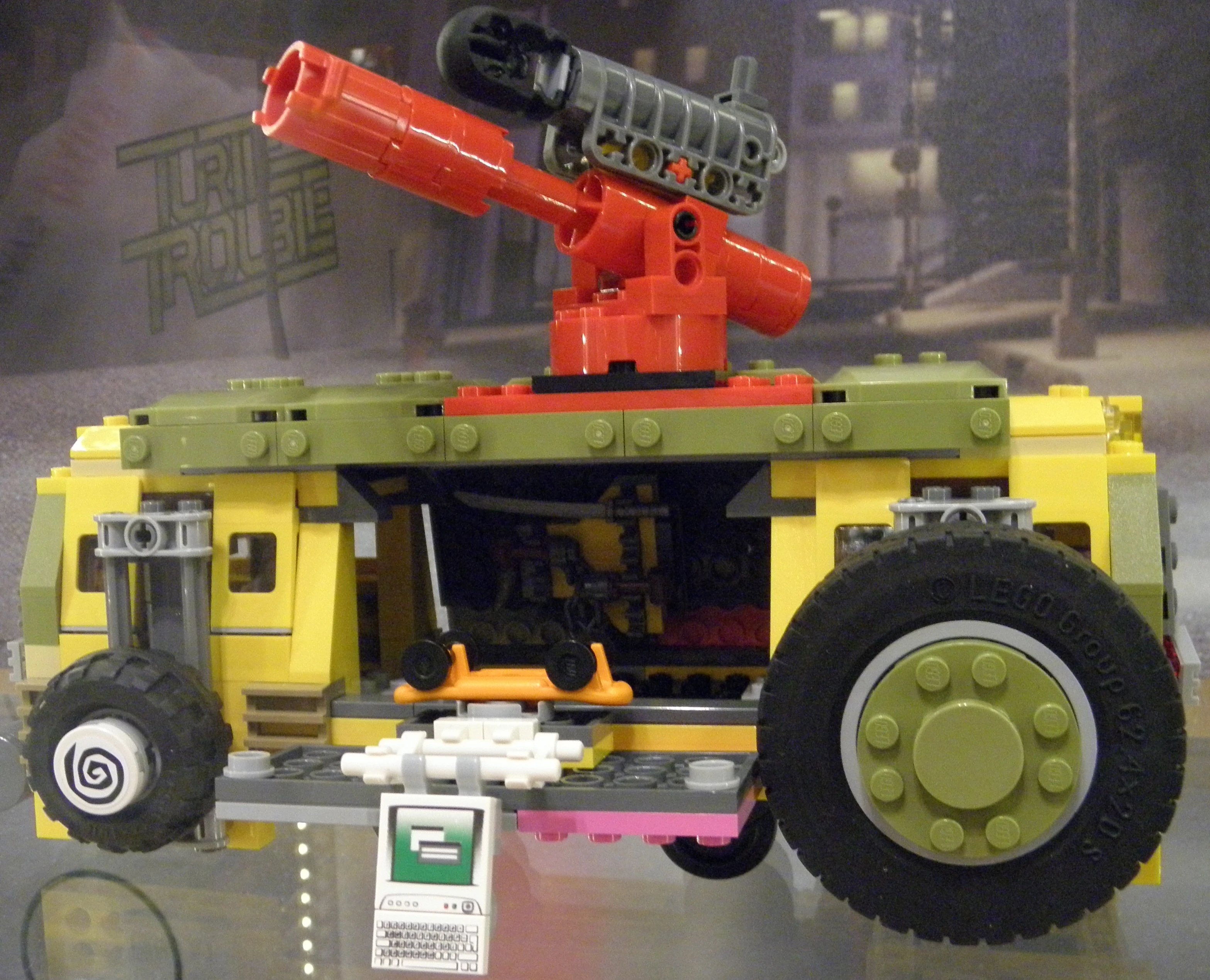 lego teenage mutant ninja turtles shellraiser instructions