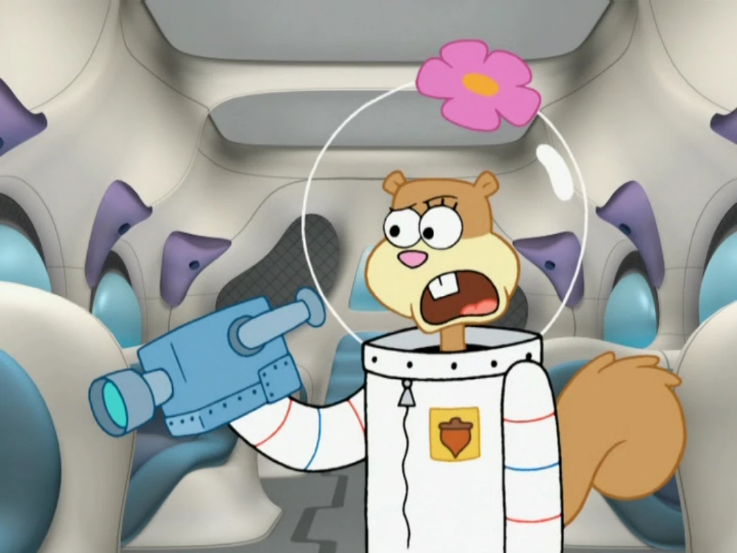 Image - Sandy Holding 1 Camera.jpg - Encyclopedia SpongeBobia - The ...