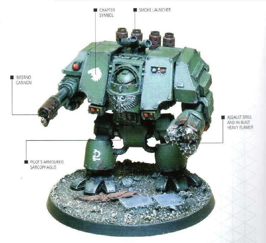 Siege Dreadnought - Warhammer 40K Wiki - Space Marines, Chaos, planets ...