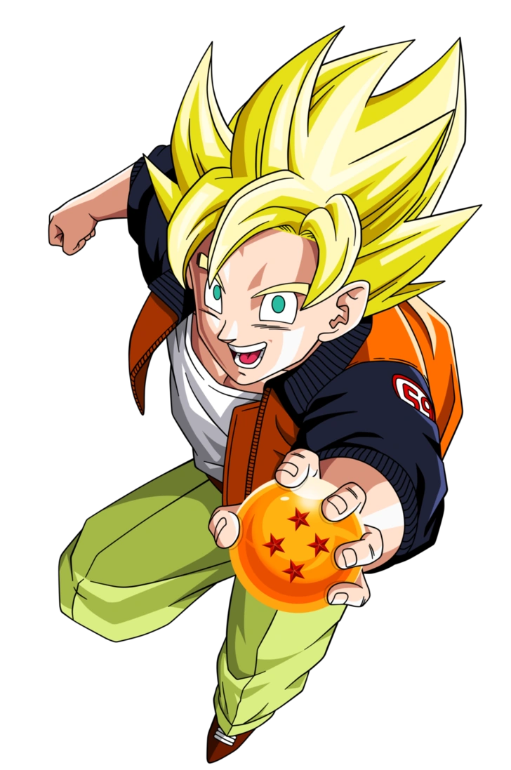 Render Goku Super Saiyajin Poder Máximo